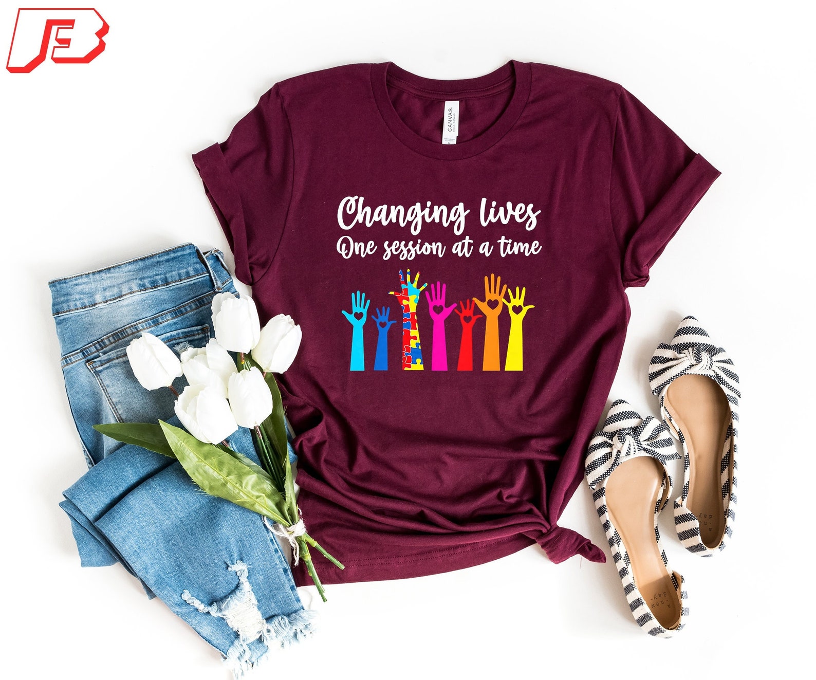 Changing Lives One Session at a Time Unisex T-shirt ABA | Etsy Changing Lives One Session at a Time Unisex T-shirt ABA | Etsy