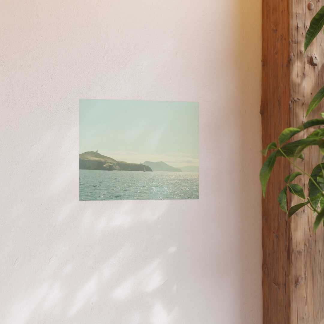Boho Dreamy Socal Ocean Poster From Channel Islands National Park - Etsy