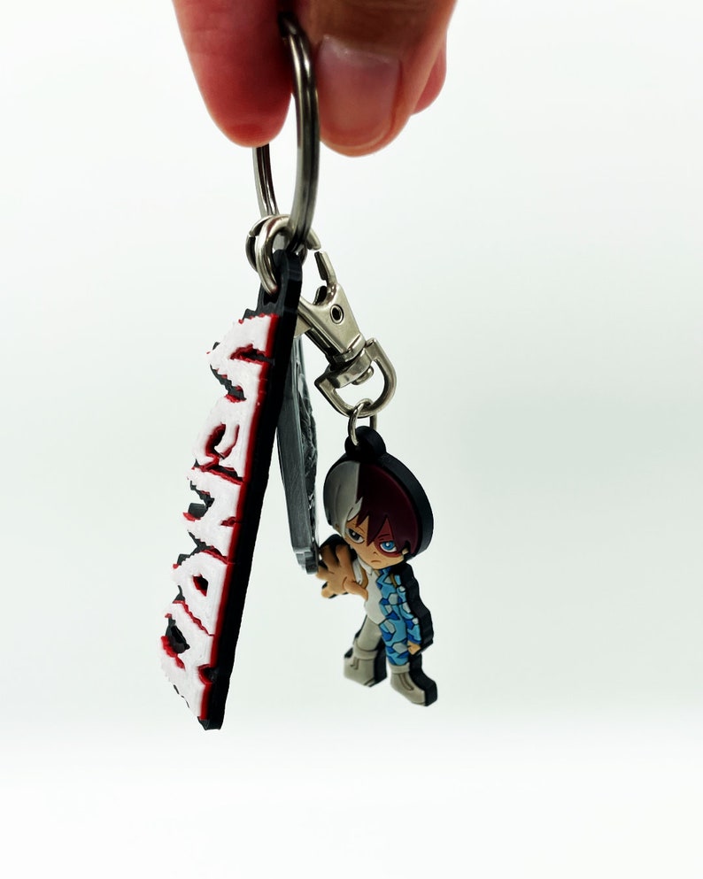 Venom 3-D Keychain Custom Keychain Name Keychain 3D Printed Name Custom ...