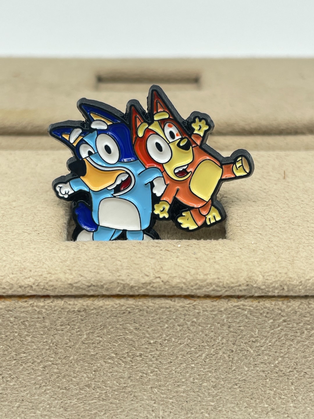 Bluey Enamel Pin Bluey & Bingo Pin Australian Cattle Dog Pin Kids Pin ...