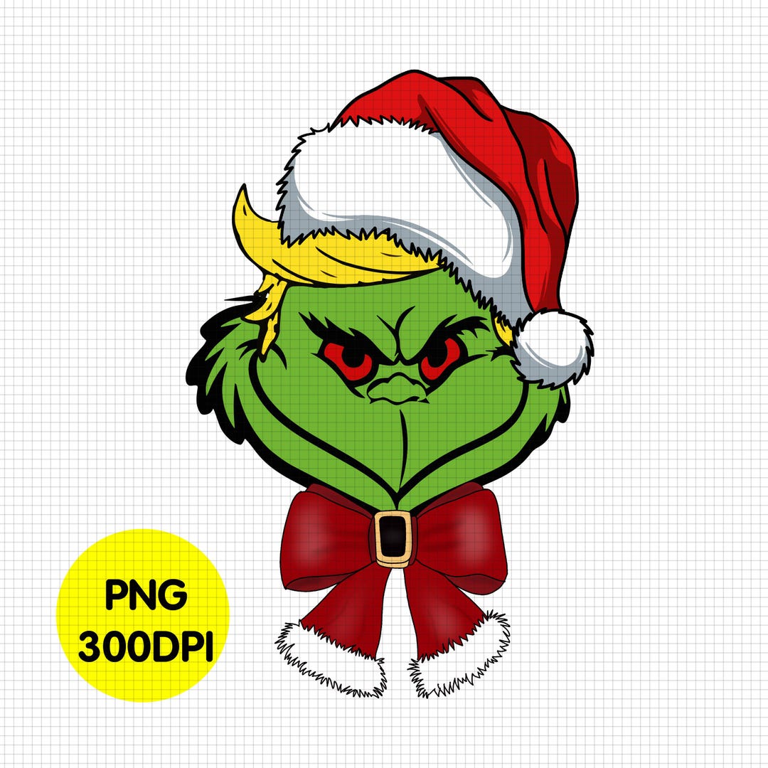 Trump 2025 Svg, Funny Christmas Svg, Grinch Trump, Political Svg, Make ...
