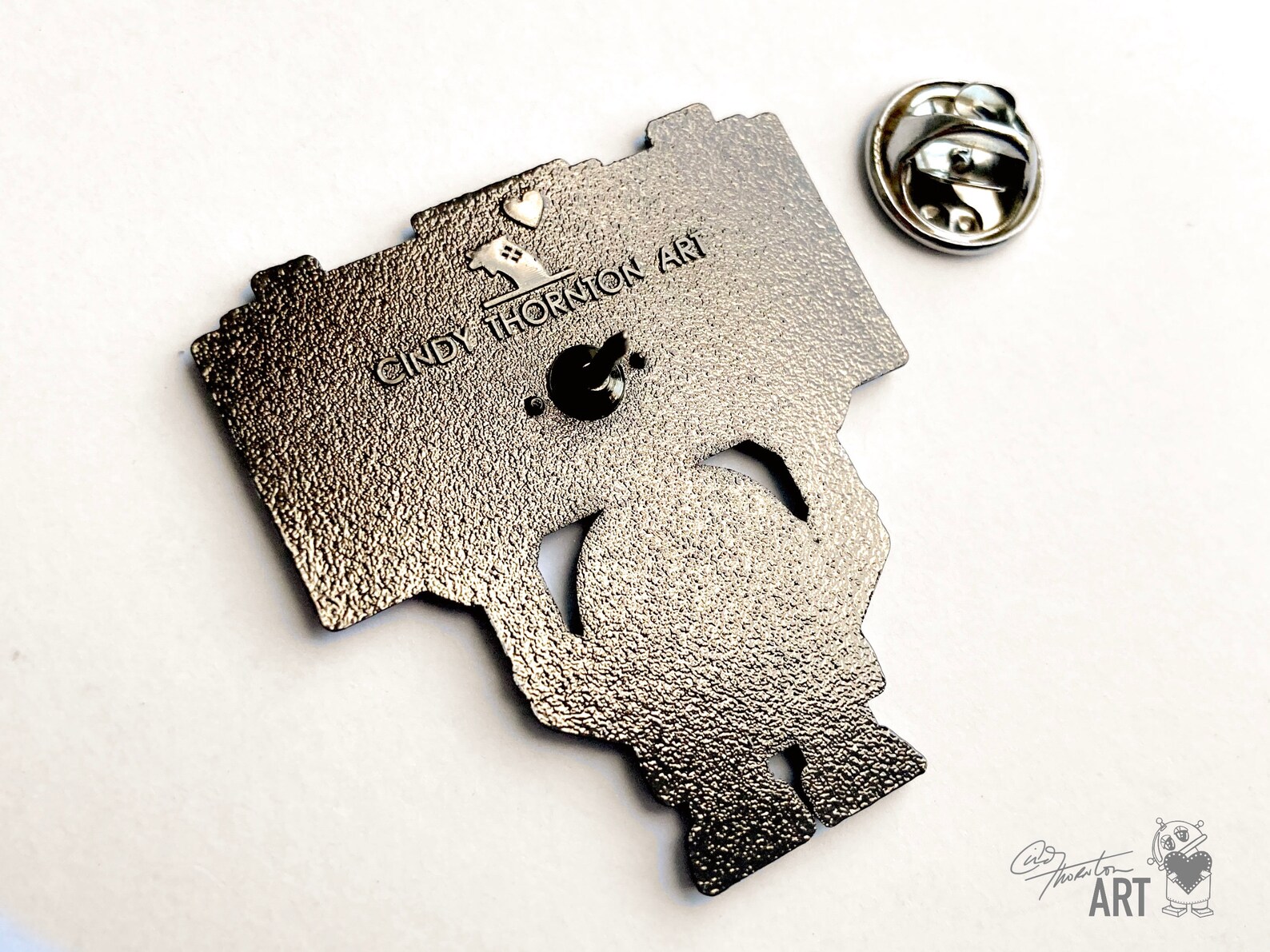 Limited Edition Robot Enamel Metal Pin Say Anything Boombox - Etsy