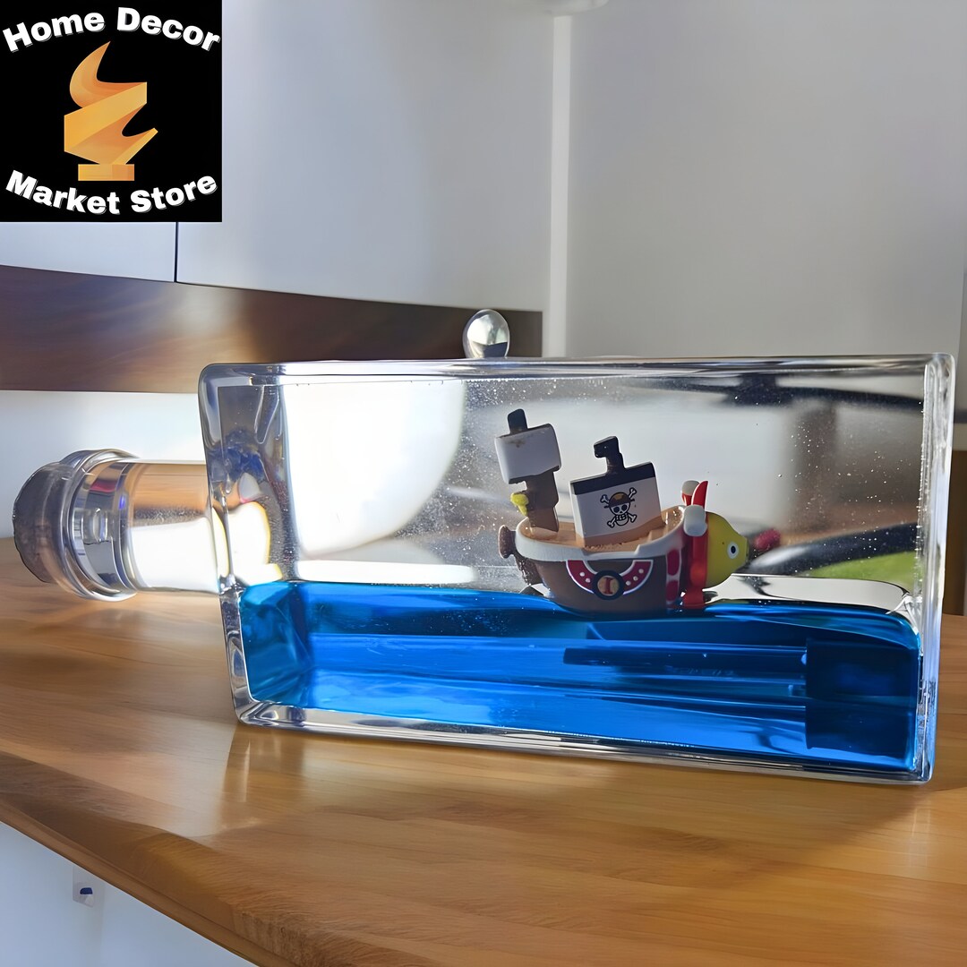 Handcrafted Anime Sunny Pirate Bottle Figurine Sunny Fidget Sunny Ship ...