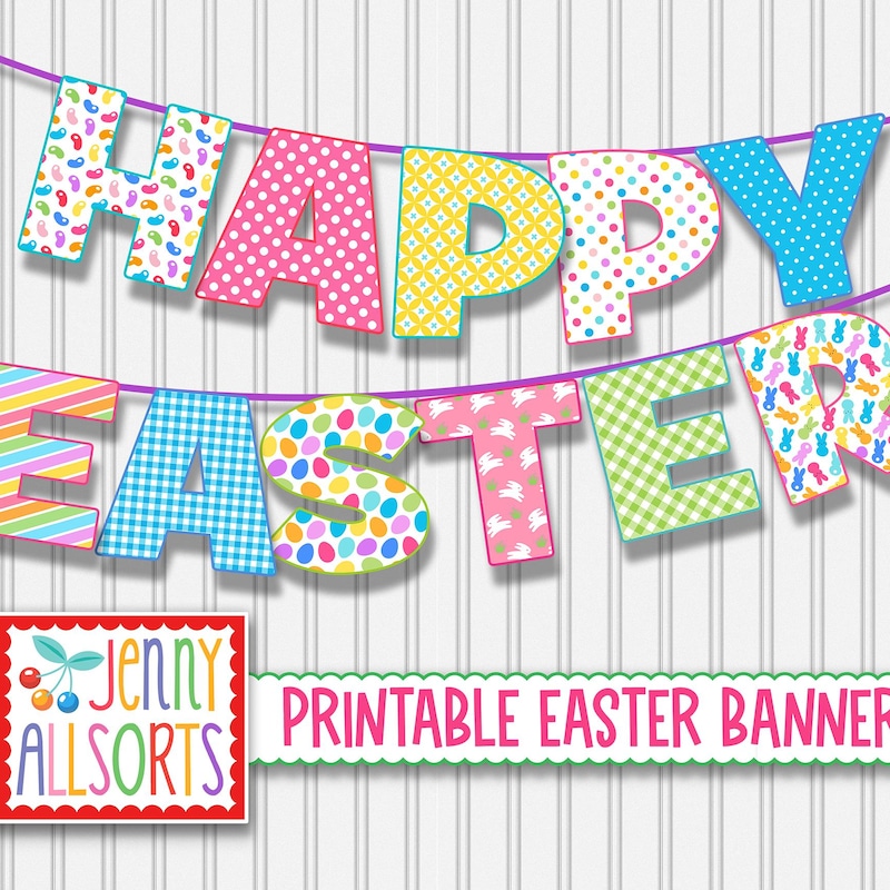 Easter Banner - Etsy