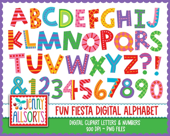 Colorful Alphabet Letters Printable