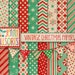 Vintage Christmas Digital Paper Set + Clipart - 20 Printable Vintage ...