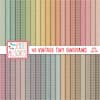 Tiny Gingham Digital Paper Pack 40 Color Bundle, 1/6 Inch Printable ...