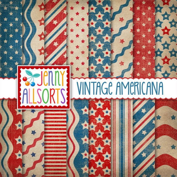 Patriotic Paper - Etsy