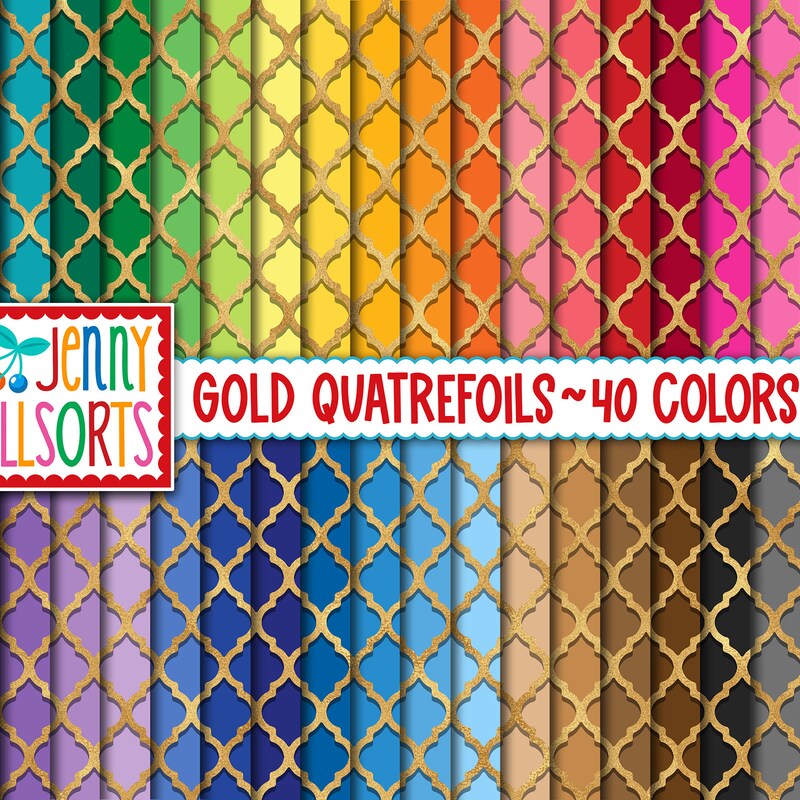 Quatrefoil Pattern - Etsy