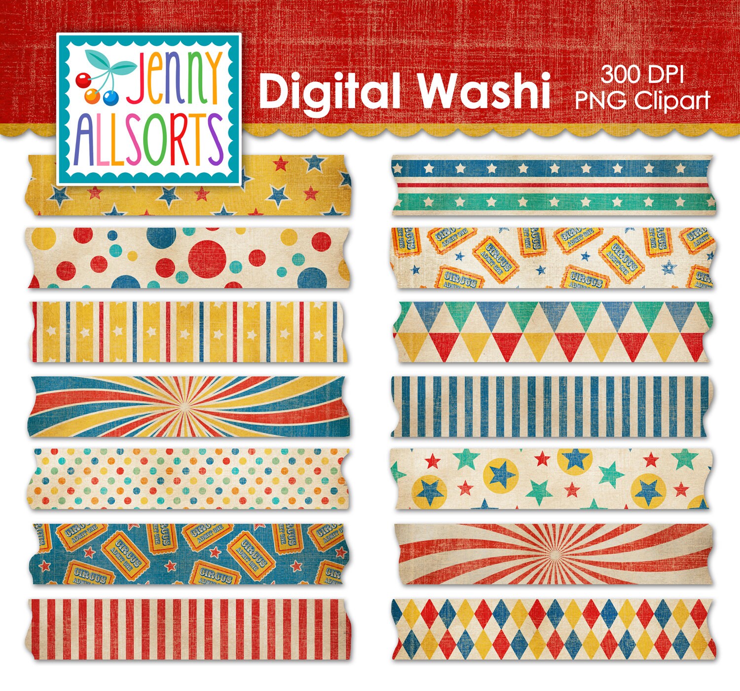 Circus Clipart Border