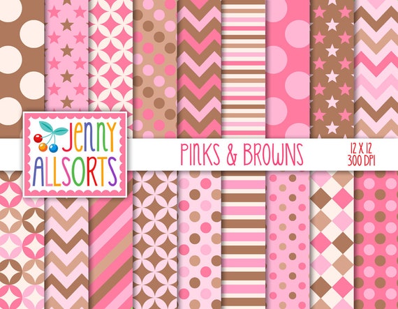 Simple Pink Background Patterns