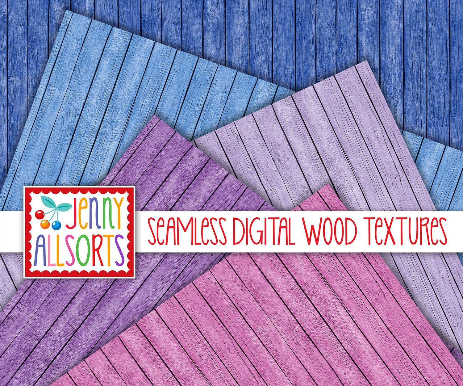 Wood Texture Digital Paper Set Seamless Wooden Texture - Etsy