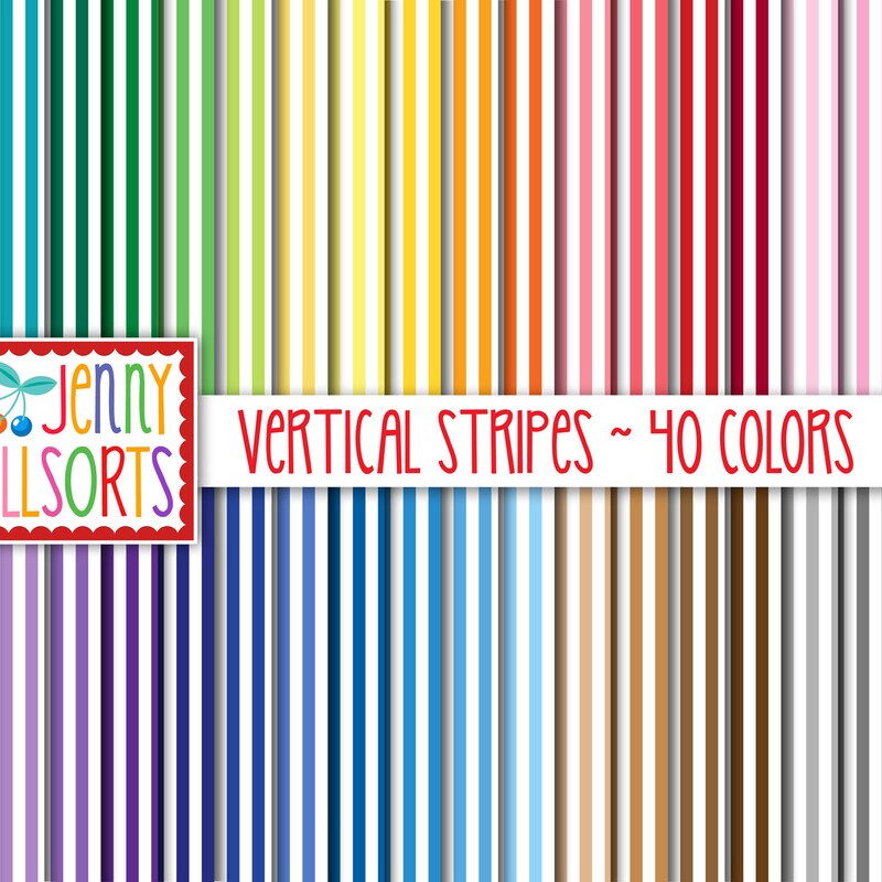 Stripe Digital Paper - Etsy