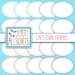 Digital Lacy Scallop Oval Frames - Clip Art Scrapbooking Printable in ...