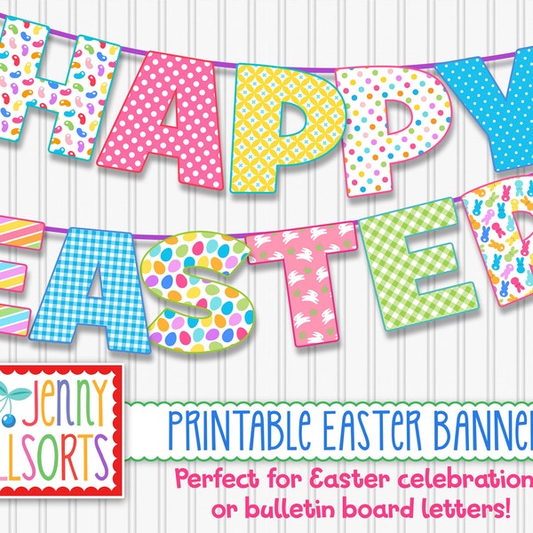 Easter Banner - Etsy