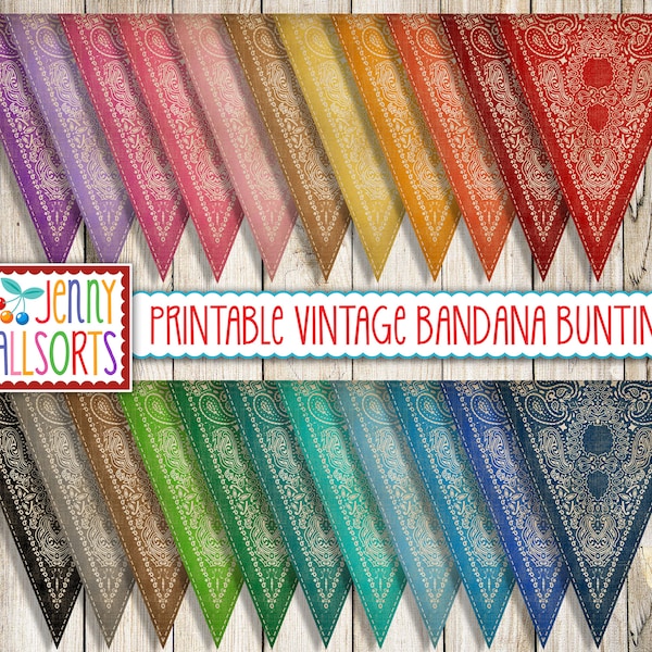 Bandana Banner - Etsy