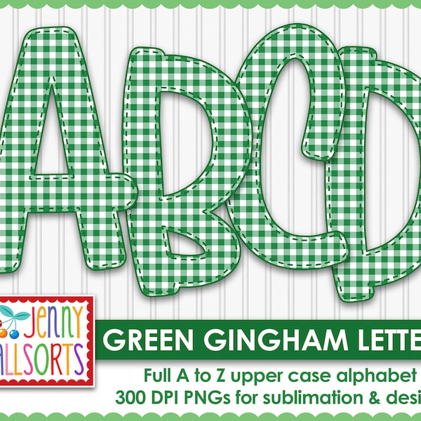 Digital Alphabet - Etsy