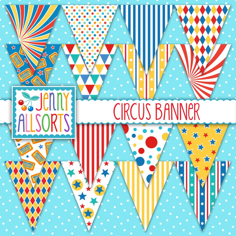 Circus Banner - Etsy