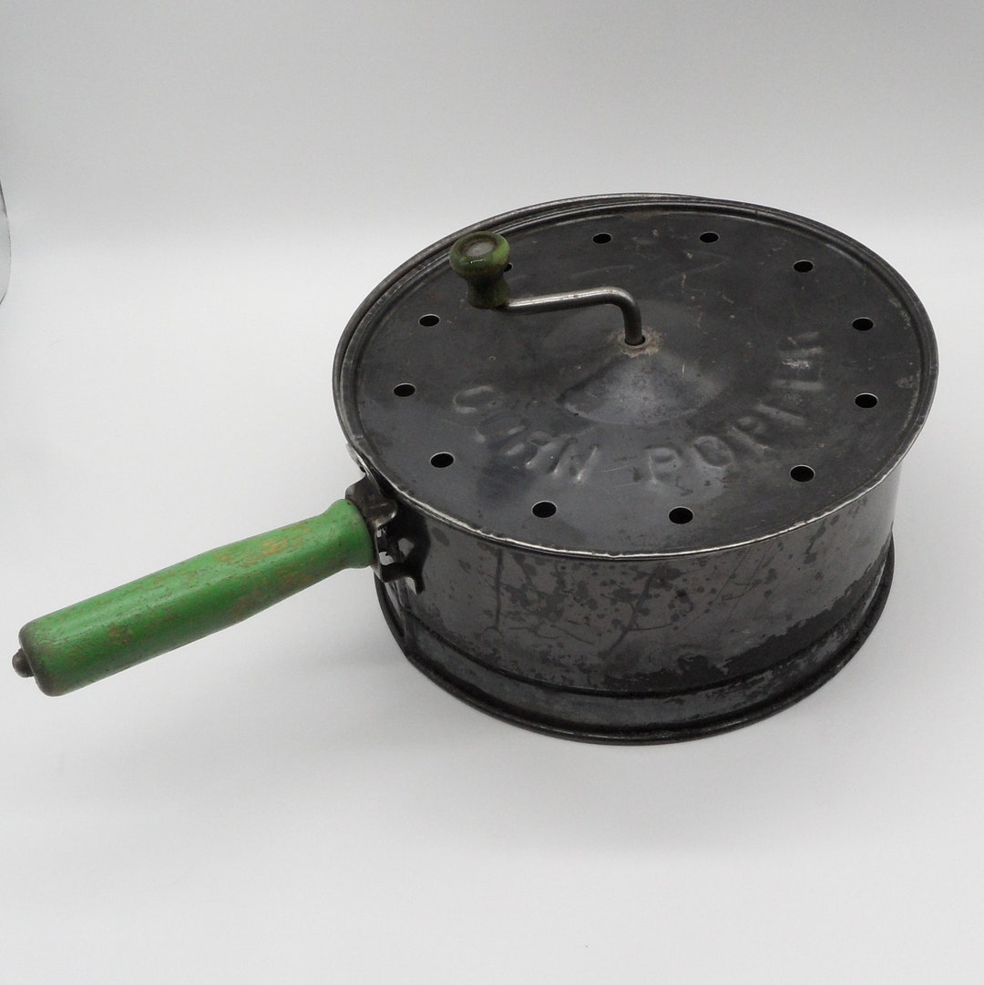 E-Z Popper Stove Top Popcorn Popper Vintage Corn Popper - Etsy