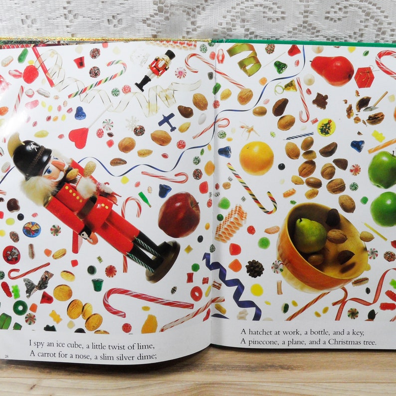 I Spy Book, I Spy Christmas Book, Book of Picture Riddles, Picture ...