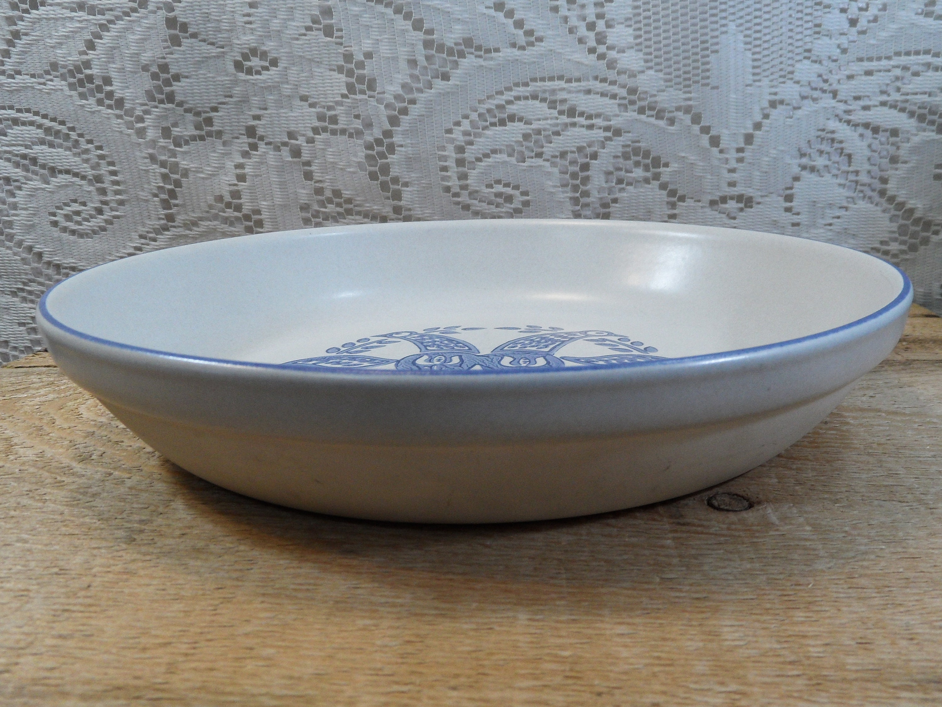 Pie Plate Vintage Pfaltzgraff Blue Bird Pie Plate Ceramic - Etsy