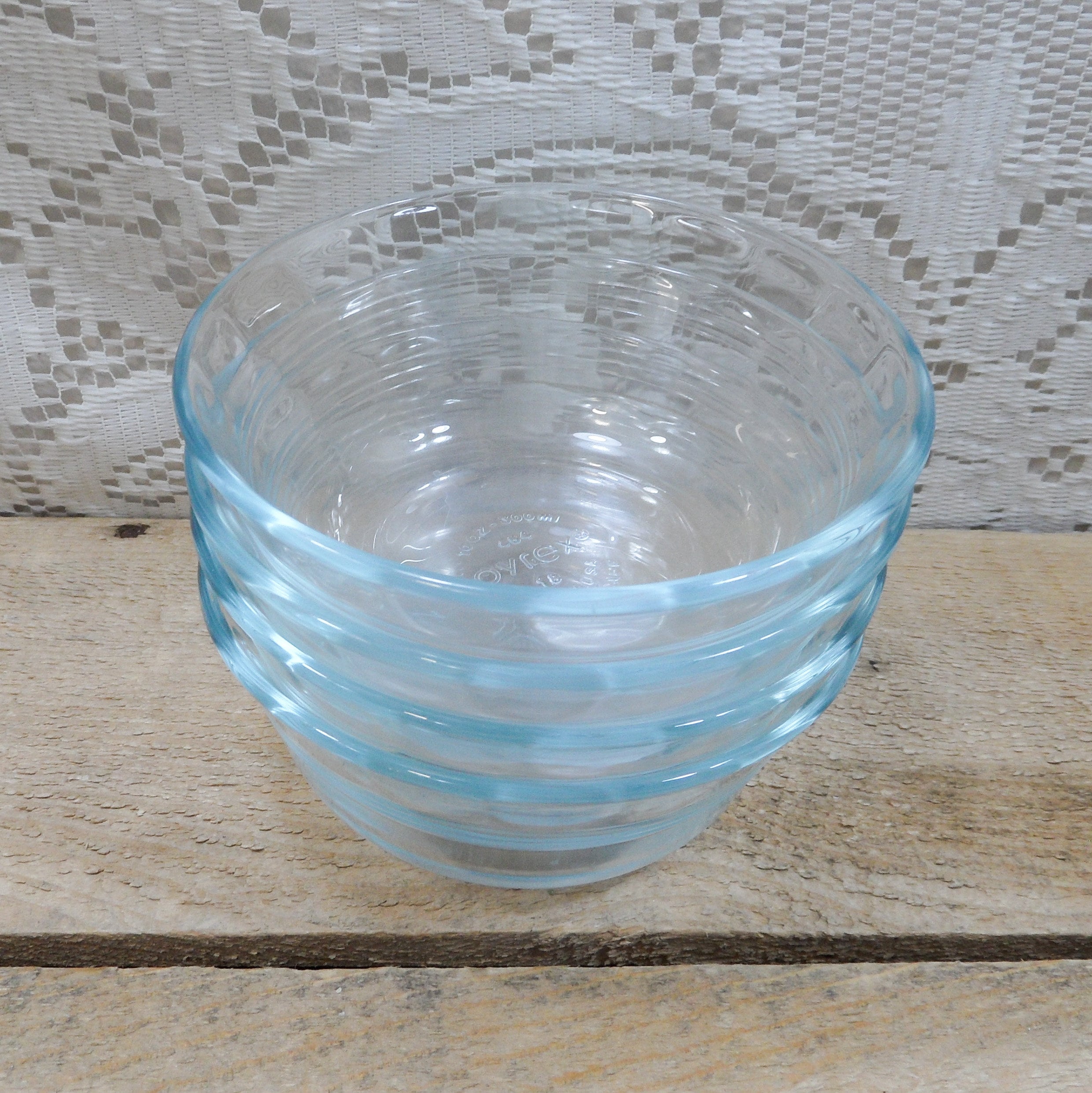Pyrex Bowls, Pyrex Clear Glass Custard Cups, 10 Oz Glass Bowl, Glass ...