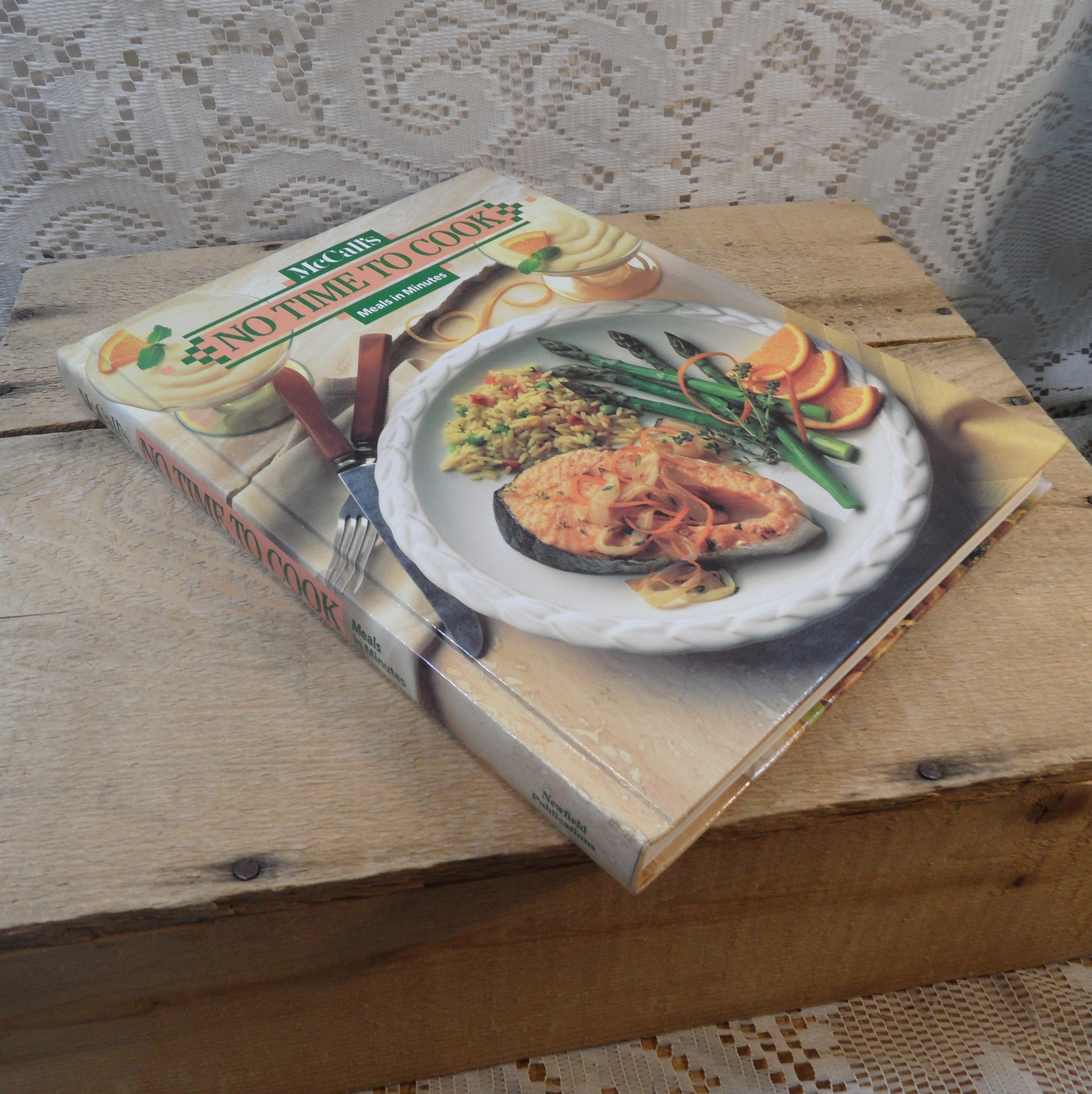 Mccall's No Time to Cook Meals in Minutes Cookbook Newfield ...