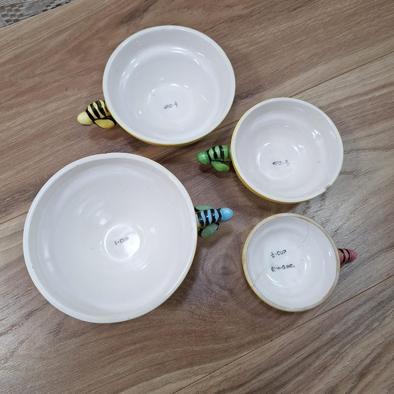 Beehive Measuring Cups, Stacking Measuring Cups, Ceramic Measuring Cups ...
