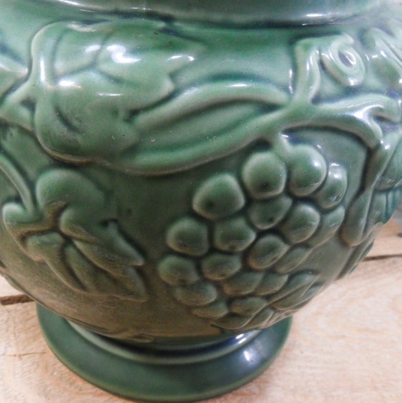 Hosley Potteries, Hosley Ceramic Vase, Green Ceramic Vase, Vintage Vase ...