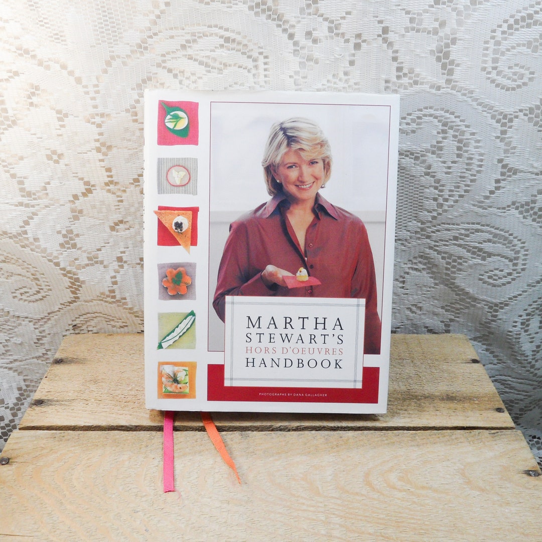 Martha Stewart Cookbook, Hor's D' Oeuvres Handbook, Appetizers Cookbook ...