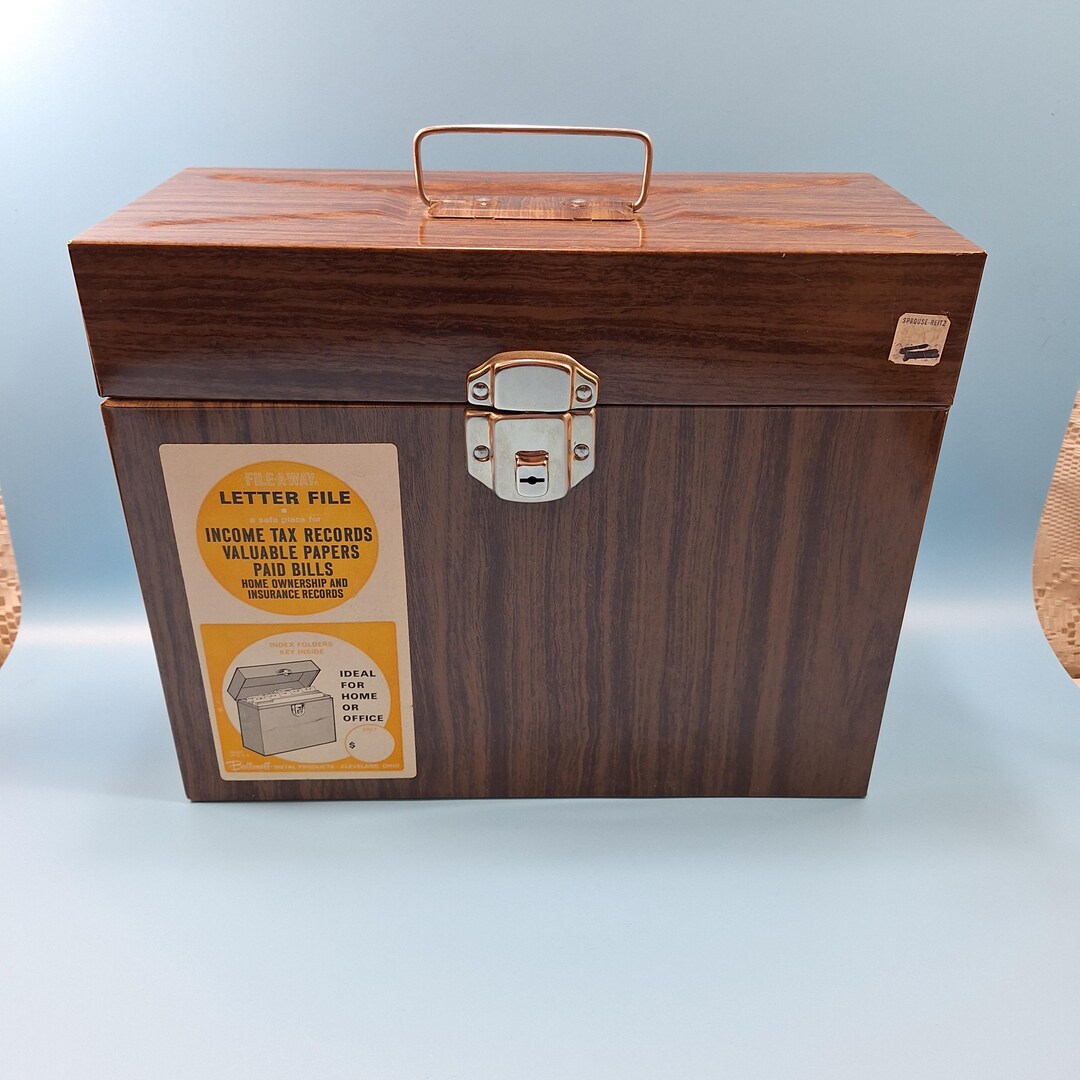 Metal File Box, Ballonoff File Box, Industrial Storage, Metal File ...