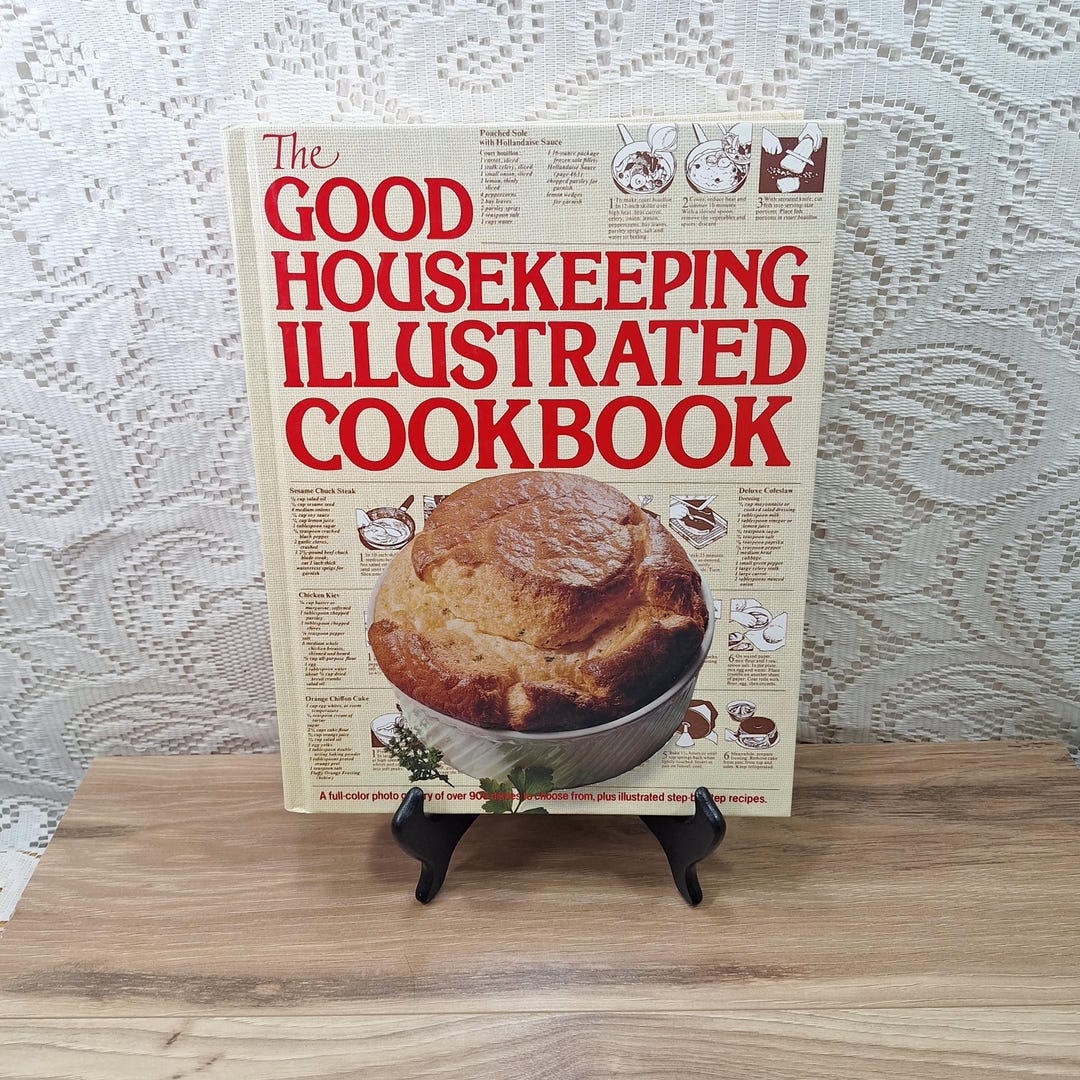 The Good Housekeeping Illustrated Cookbook, Vintage Cookbook, Hardback ...