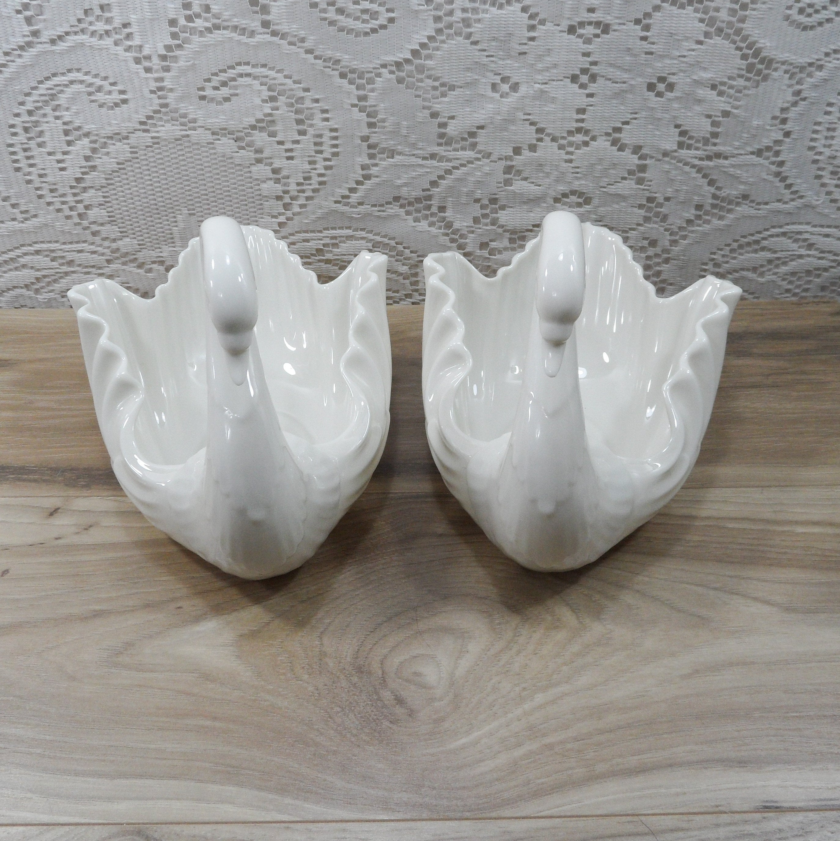 Lenox Swan Porcelain Swan Swan Decor Swan Dish White Swan - Etsy