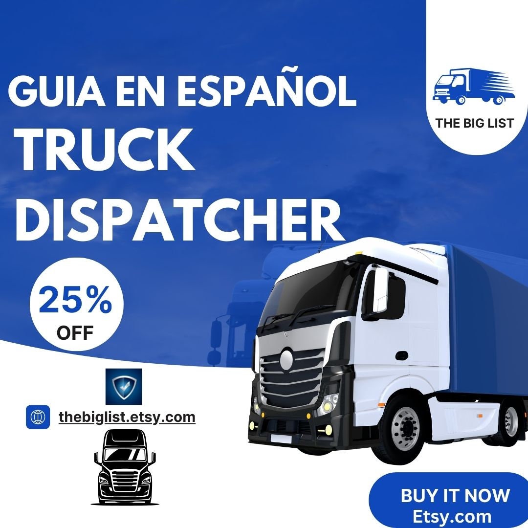 Freight Dispatcher Guide - Etsy