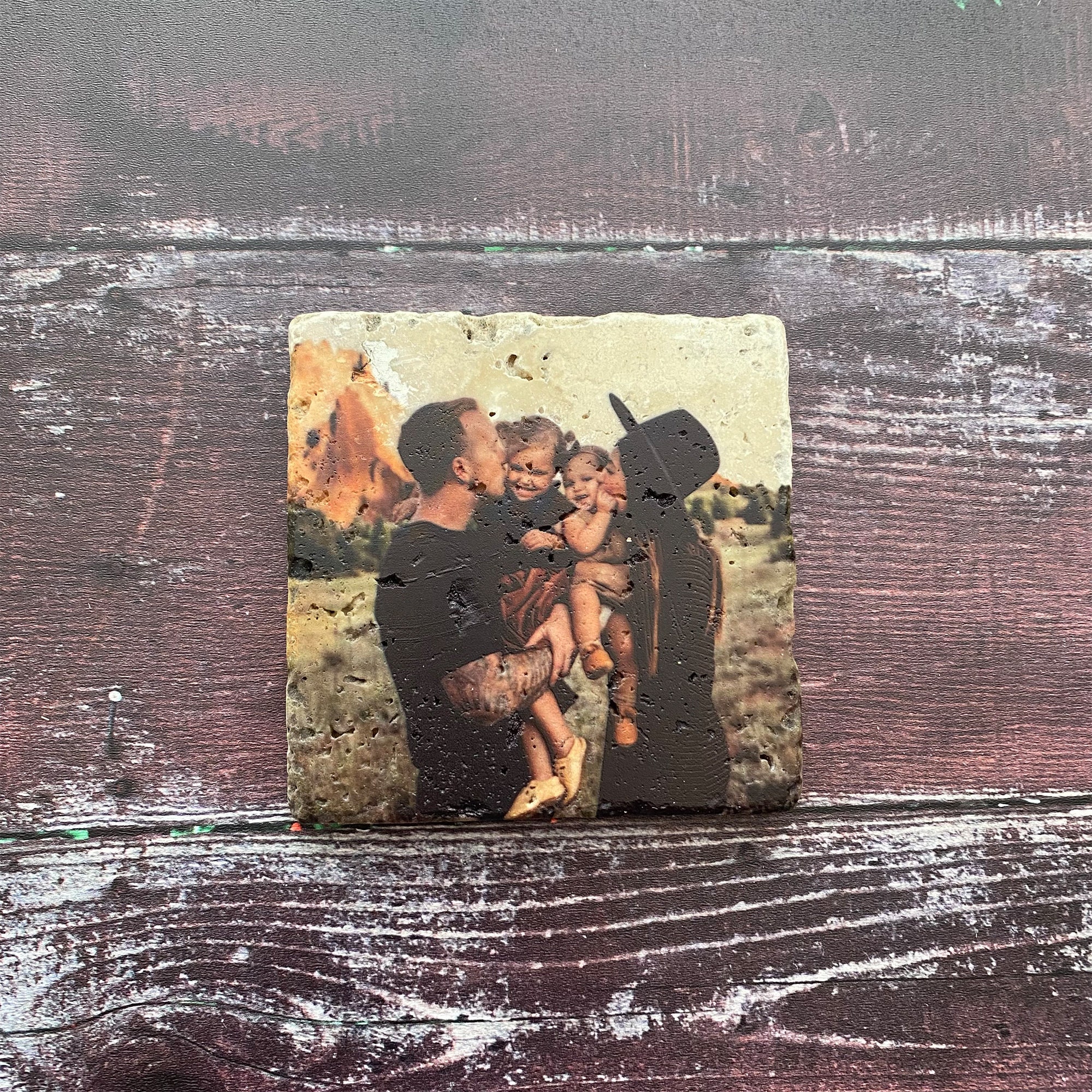 Custom Stone Coasters Set, Personalized Coaster With Text, Personalized ...