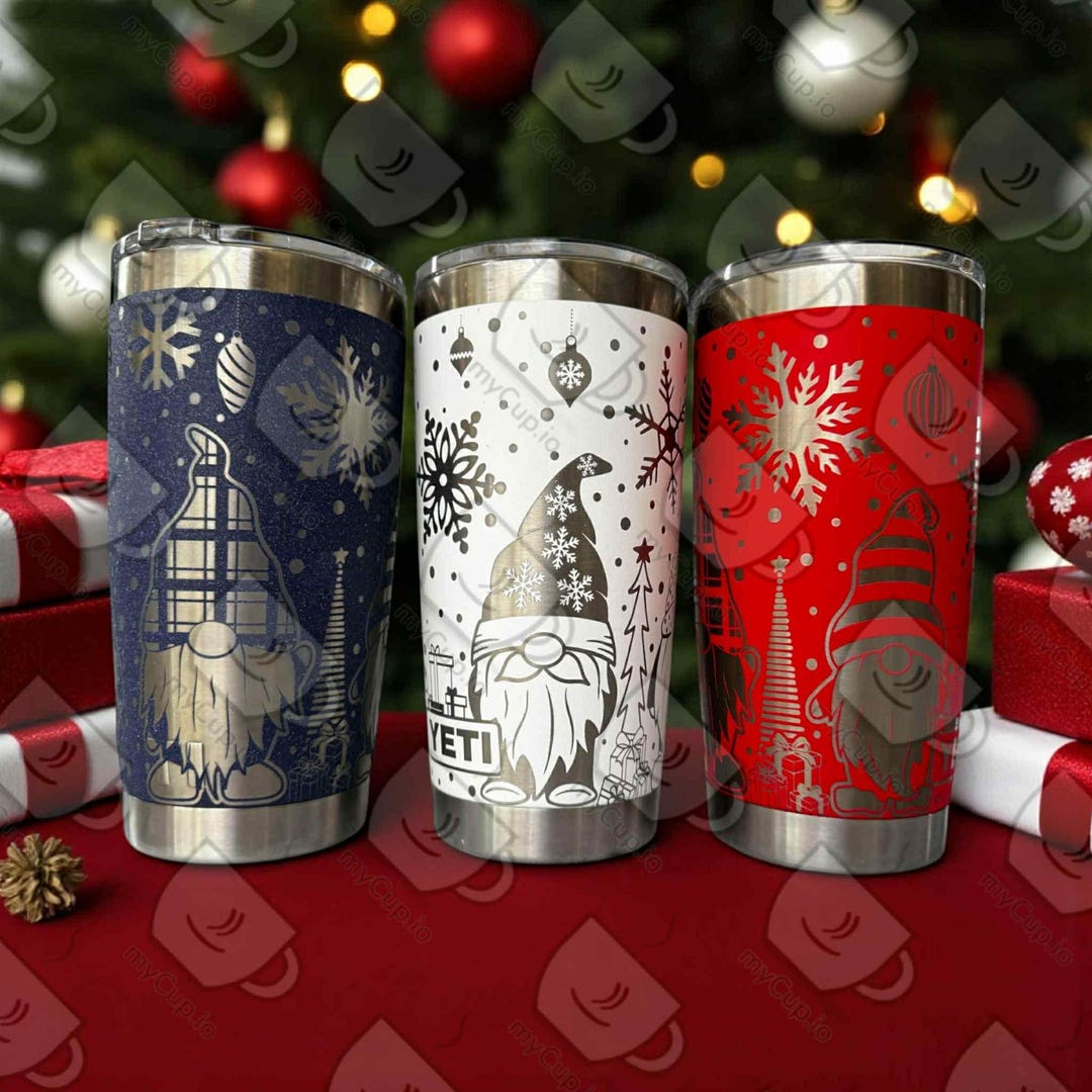 20oz Jolly Gnomes Engraved Yeti Tumbler - Etsy