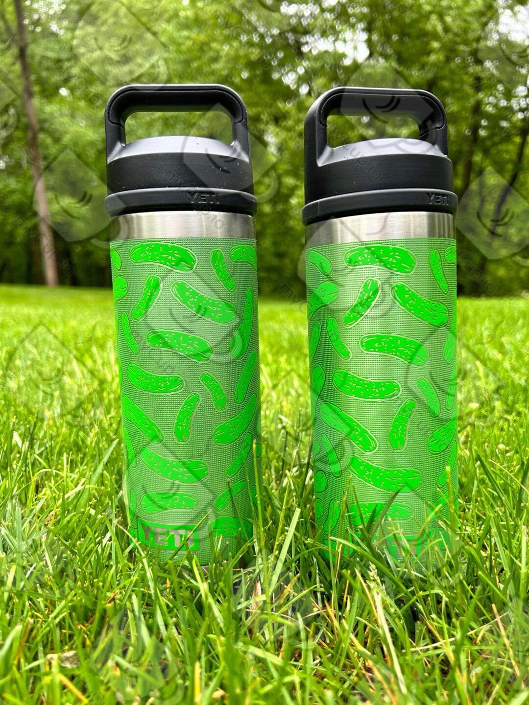 18oz Pickles Engraving Yeti Rambler Bottle - Etsy