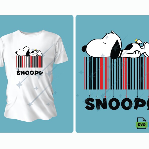 Snoopy Svg - Etsy