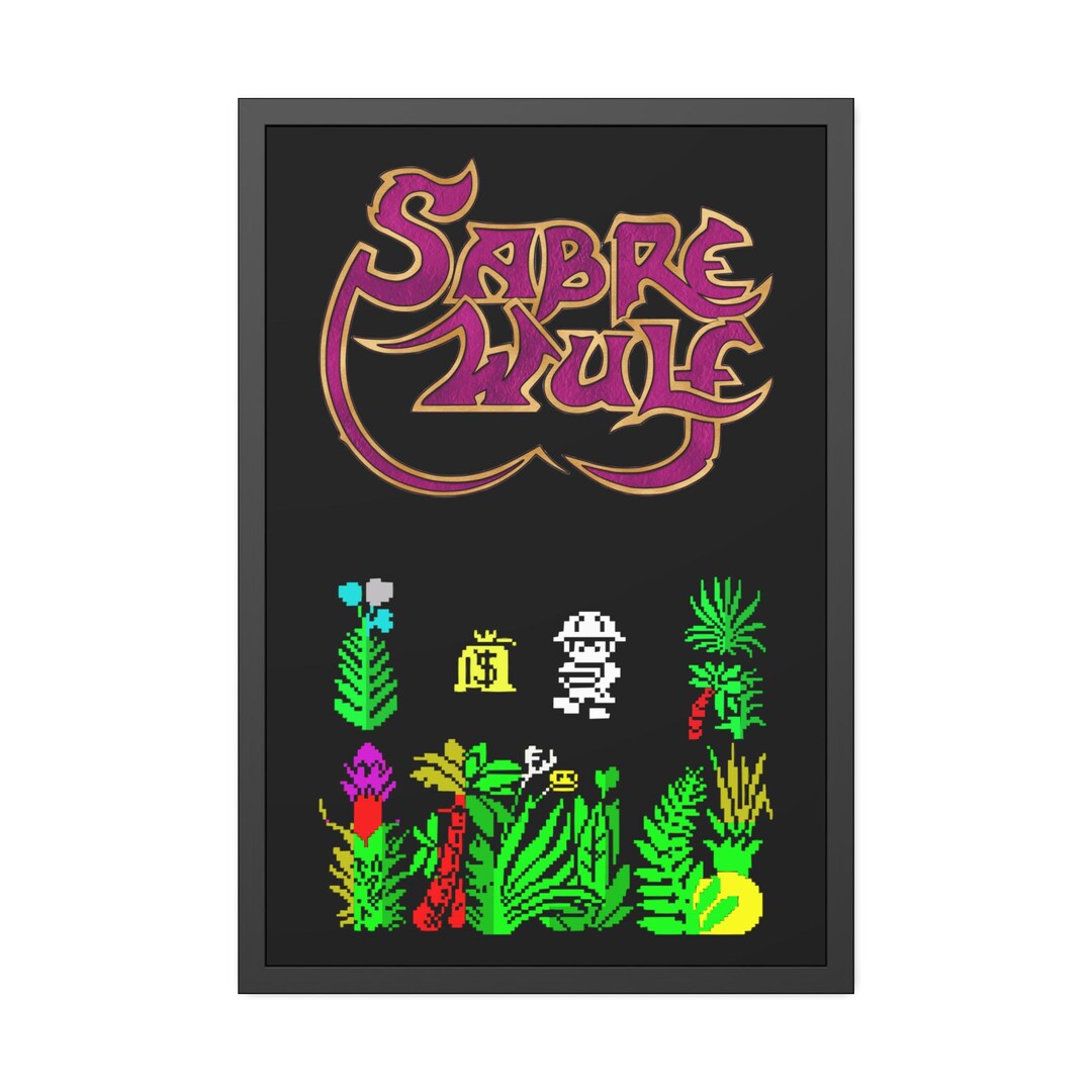 Sabre Wulf – ZX Spectrum Art Digital Download - Etsy