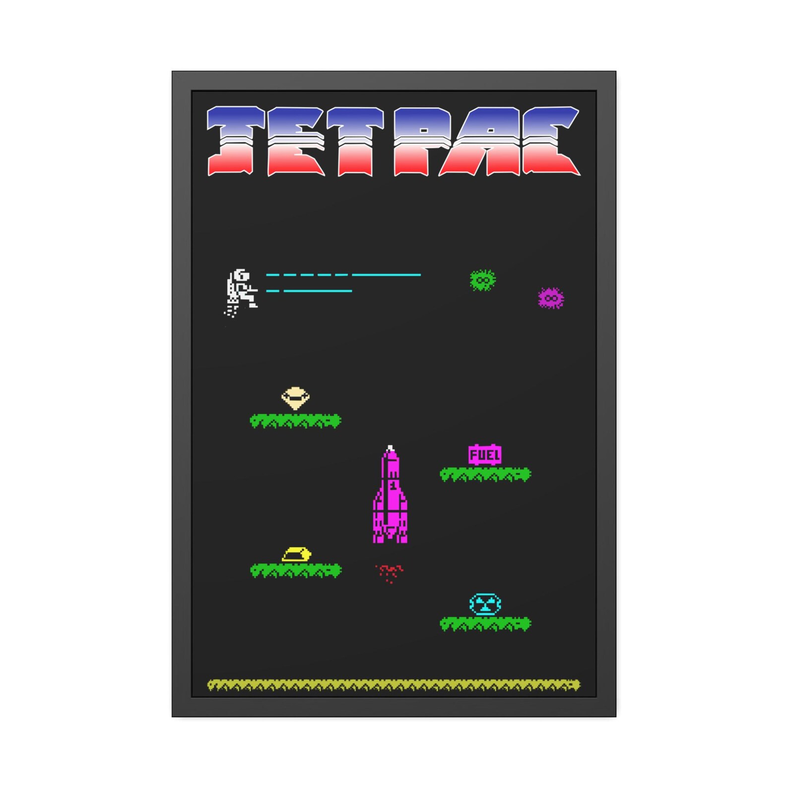 Jet Pac – ZX Spectrum Art Digital Download - Etsy