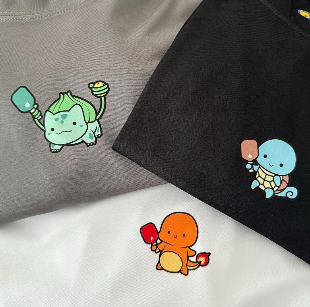 Charmander Chibi Pickleball Picklemon - Pokemon Inspired Custom ...