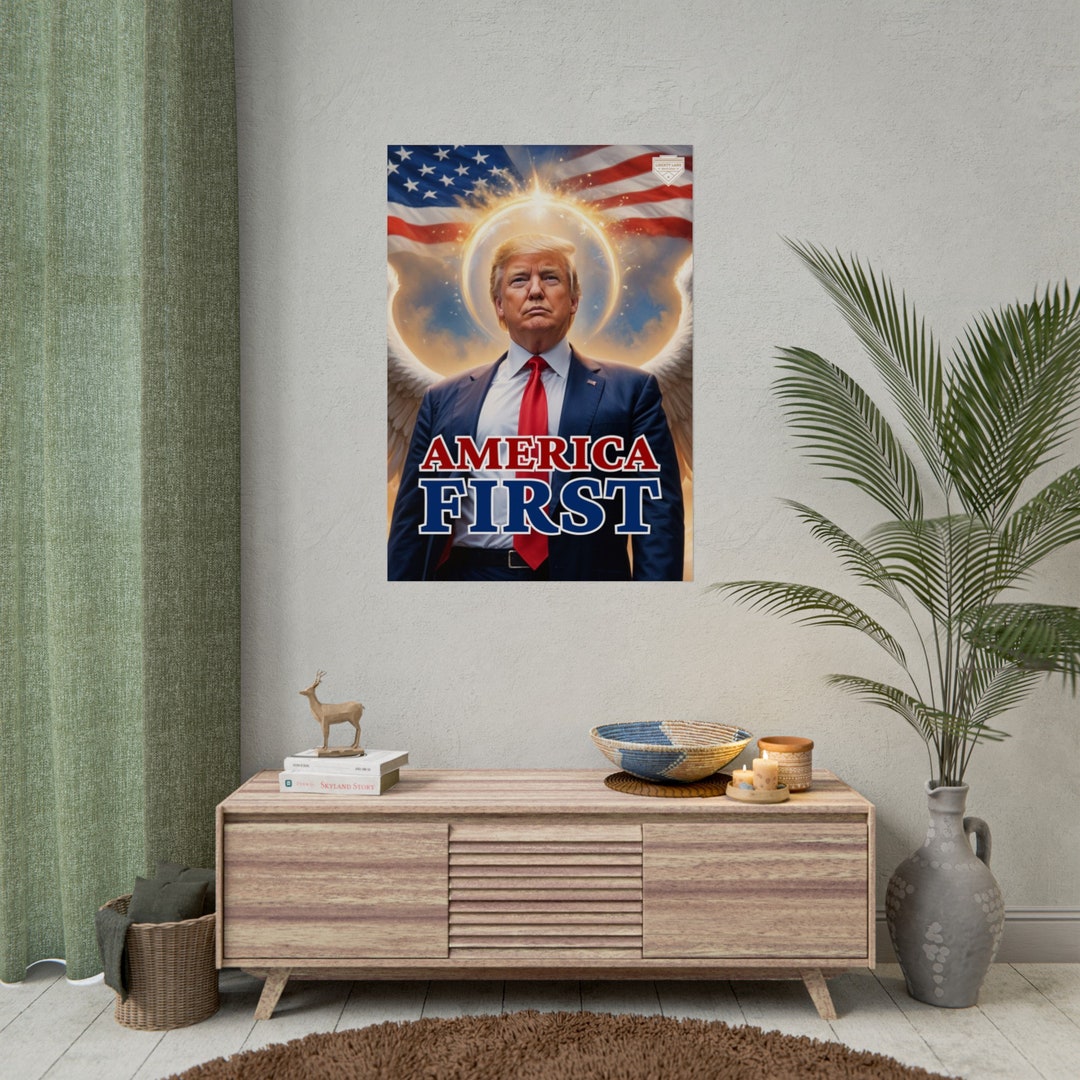 Rolled Posters America First _ Trump Campaign Posters - Etsy