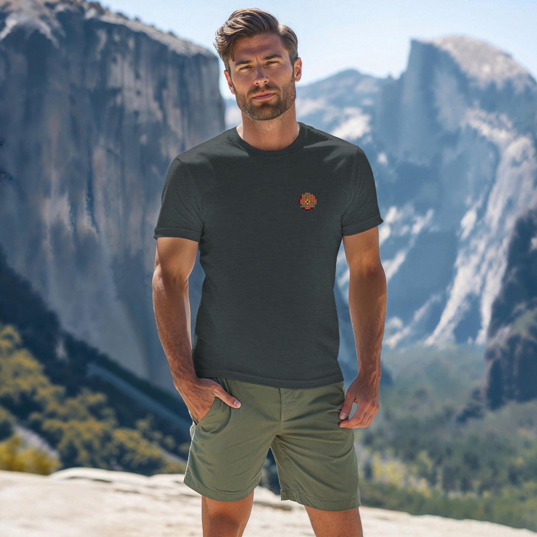 Metroid Morph Ball Embroidered Tee,metroid Inspired Shirt Classic Gamer ...