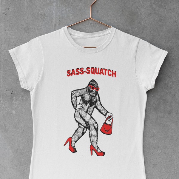 Sassy the Sasquatch T Shirt - Etsy