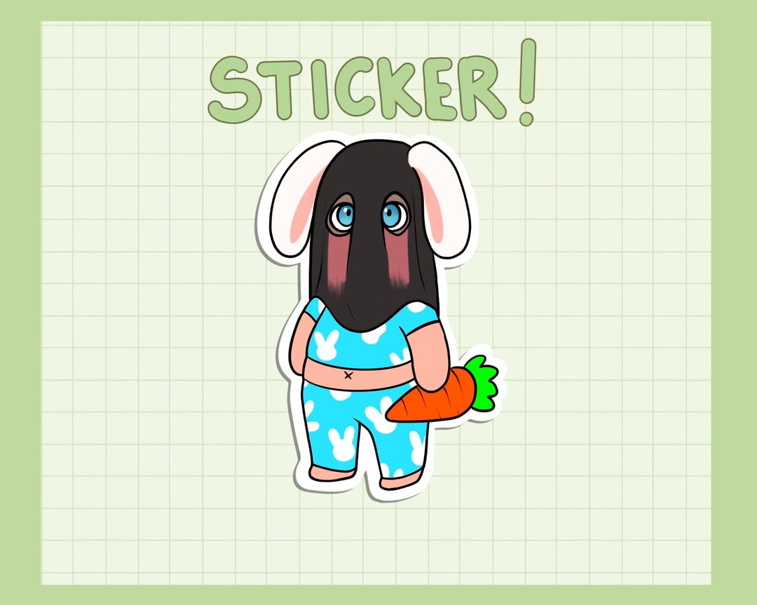 Bunny König Sticker | Vinyl Stickers | Cod - Etsy