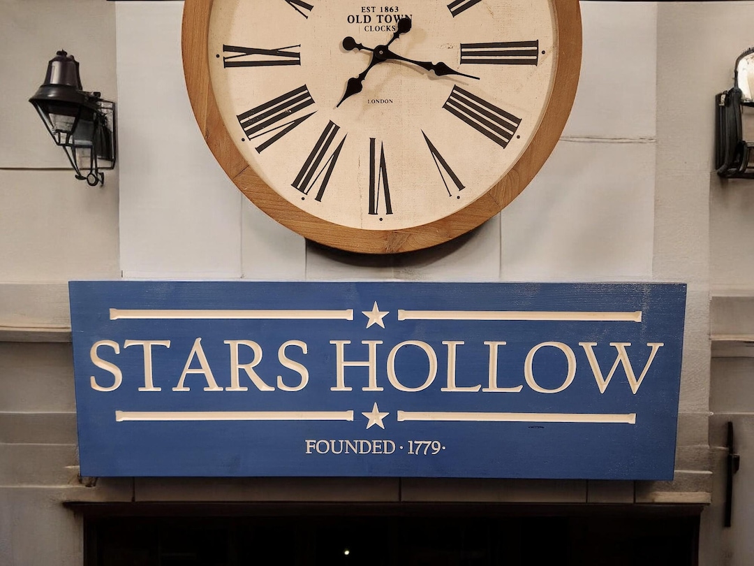 Gilmore Girls Decor | Stars Hollow Sign | Gilmore Girl Gifts | Gilmore ...