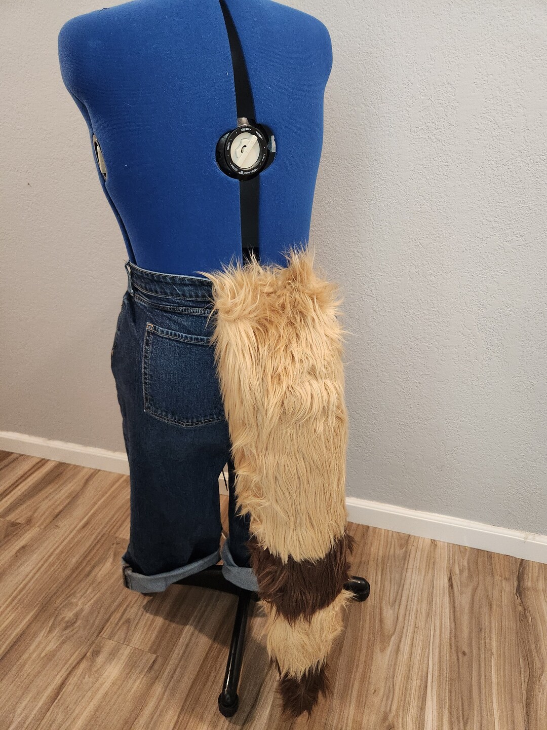 Large Light Brown Tail With Dark Brown Stripe and Tail Tip - Etsy