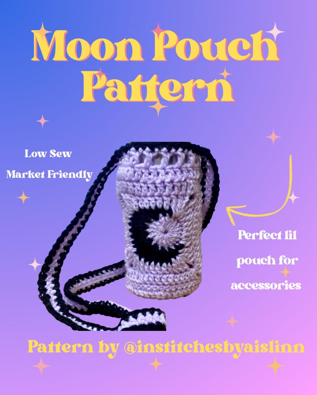 Moon Bag Crochet Pattern - Etsy
