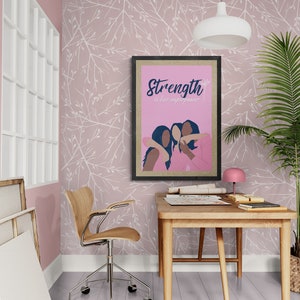 Strong Women Poster Women Empowering Women Strong Women Wall Art ...