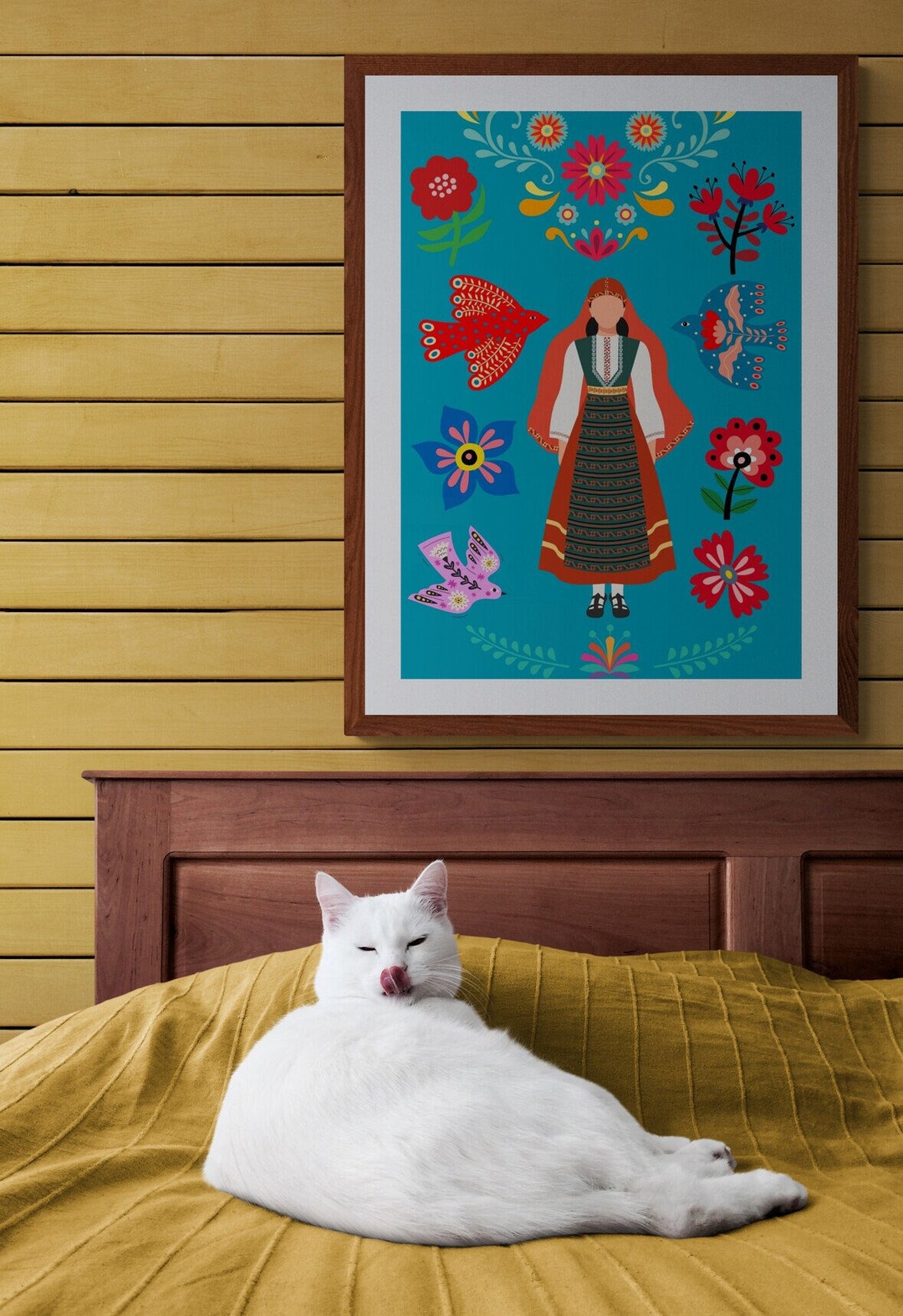 Folklore Folklore Poster Russian Folklore Print German Folklore Poster ...